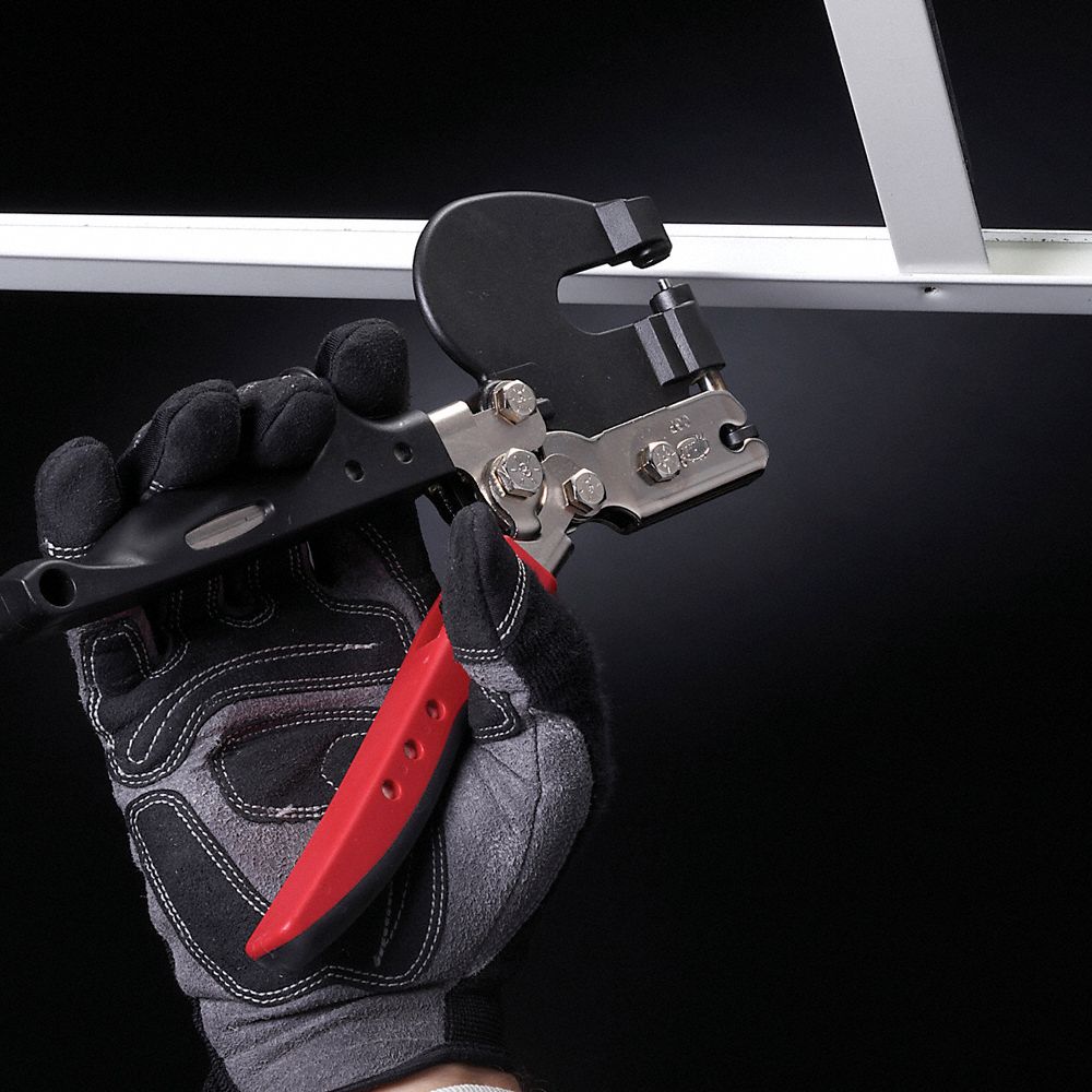 MALCO Ceiling Grid Punch: 9 1/2 in Overall Lg, 1/8 in Creates Hole Size ...