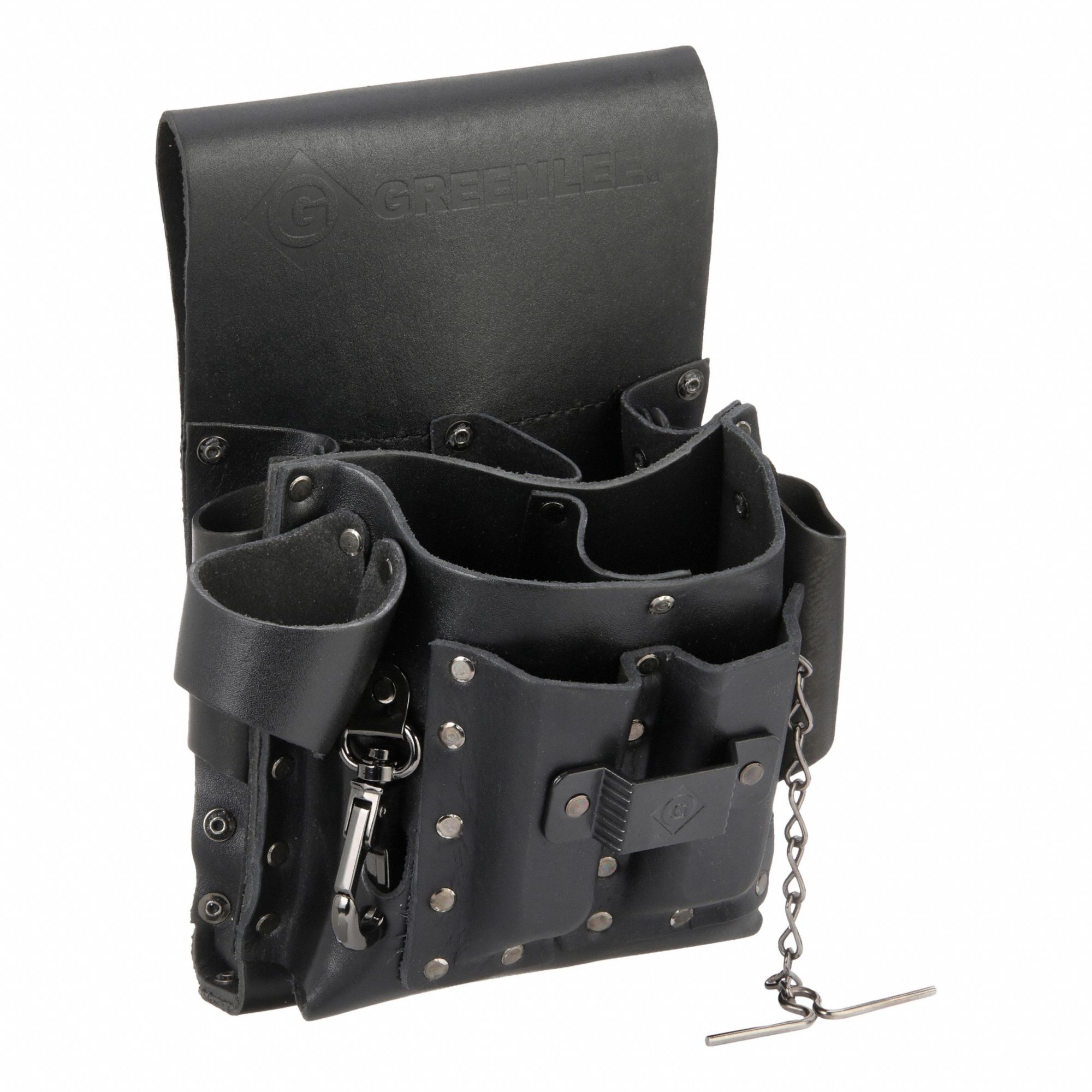GREENLEE, For 3 in Belt Wd - Max, 8 Pockets, Tool Pouch - 5KPG6|0258-11 ...