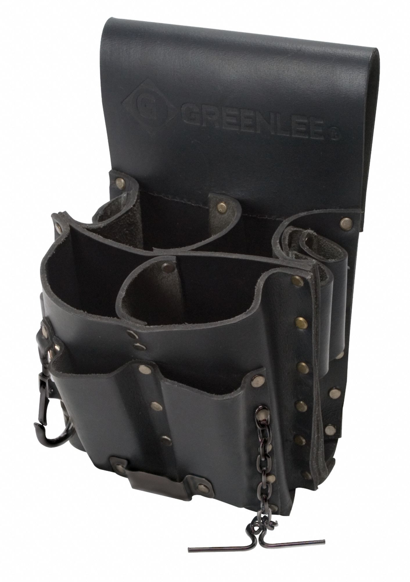 GREENLEE, For 3 in Belt Wd - Max, 8 Pockets, Tool Pouch - 5KPG6|0258-11 ...