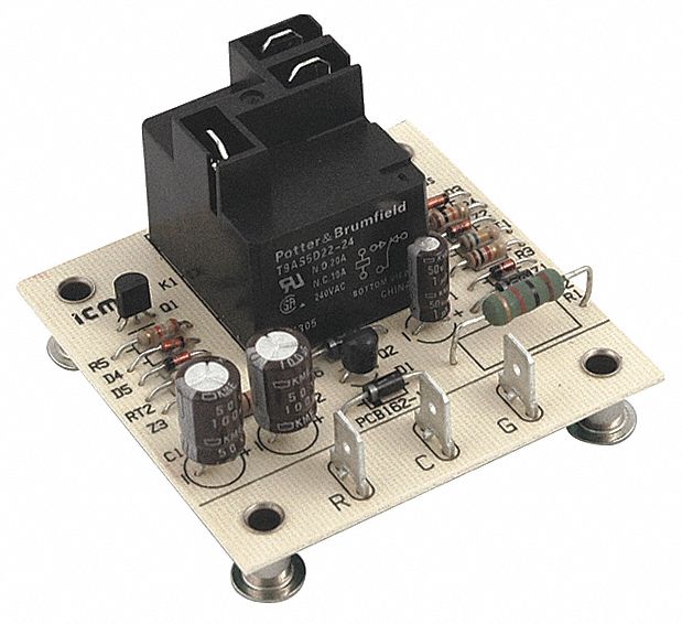 Compatible Brand A-1/Bard/ICP/Mars/Rheem/Snyder, 18 to 30V AC, Fan ...