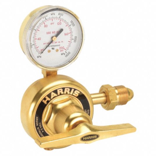 HARRIS, Single Stage, CGA 580 Inlet, Gas Regulator - 5KZ55|330-125-580 ...