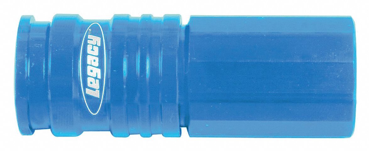 Quick Coupler Body, Global Style High Flow, Aluminum - Grainger