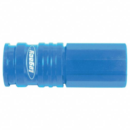 Quick Coupler Body, Global Style High Flow, Aluminum - Grainger