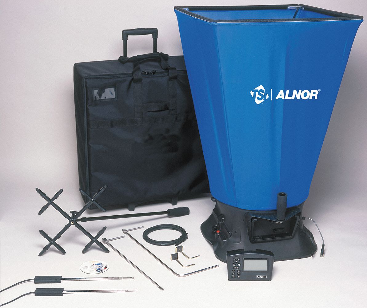 Digital Electronic Balometer, Hoods Included 2 x 2, CFM Range 25 to ...