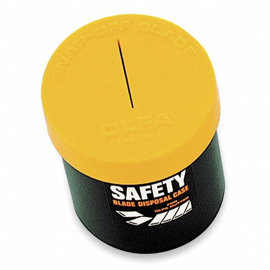 OLFA Blade Disposal Case - 5LC55|DC-1 - Grainger