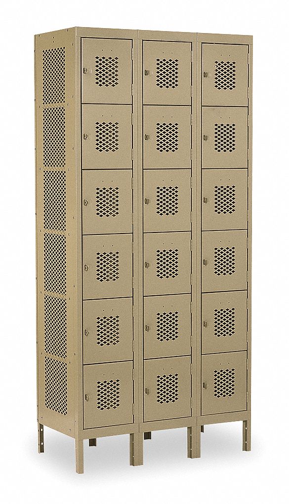 Locker,Ventilated - Grainger