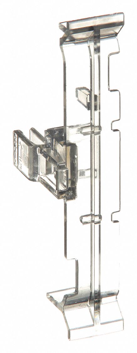 MERSEN, For CC/Midget Fuse Class or Type, 600 V AC, Fuse Block Cover ...