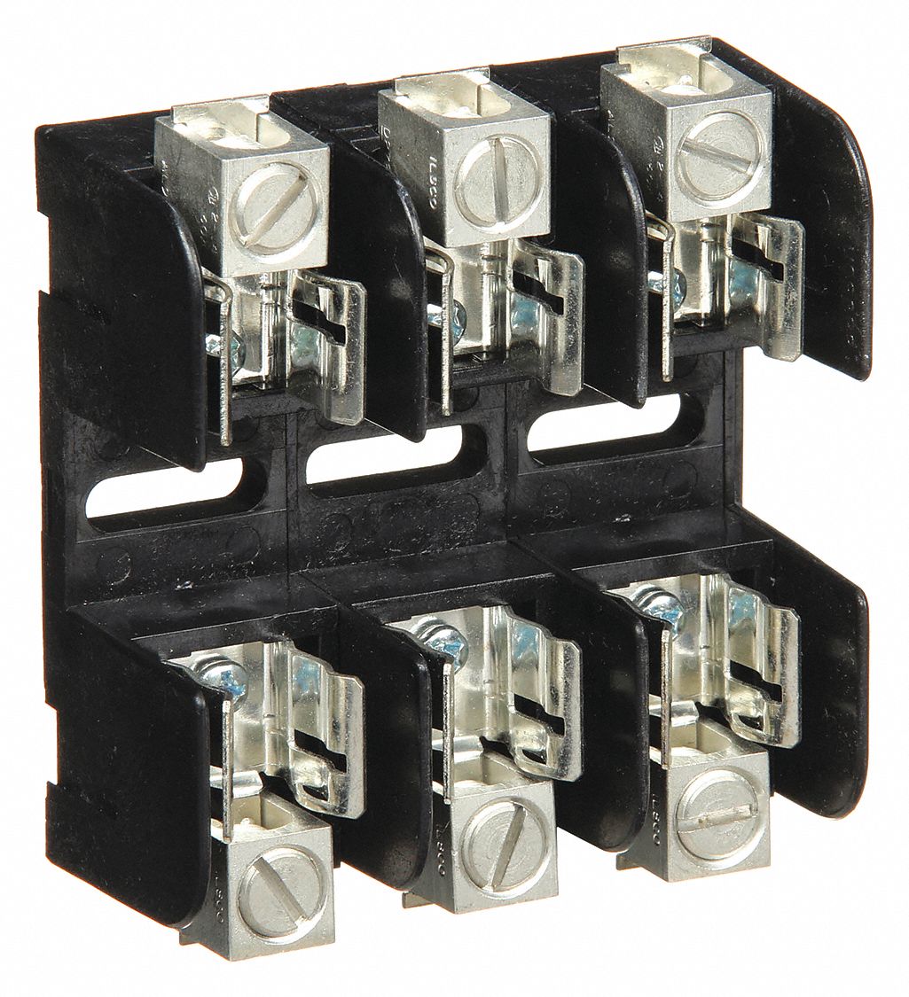 MERSEN, Open Block Design, 3 Pole, Fuse Block - 5LCX5|20303 - Grainger