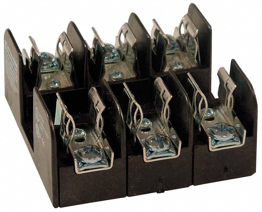 MERSEN Bloque de Fusibles,3.00" An,0 a 30A - Bloques de Fusibles ...