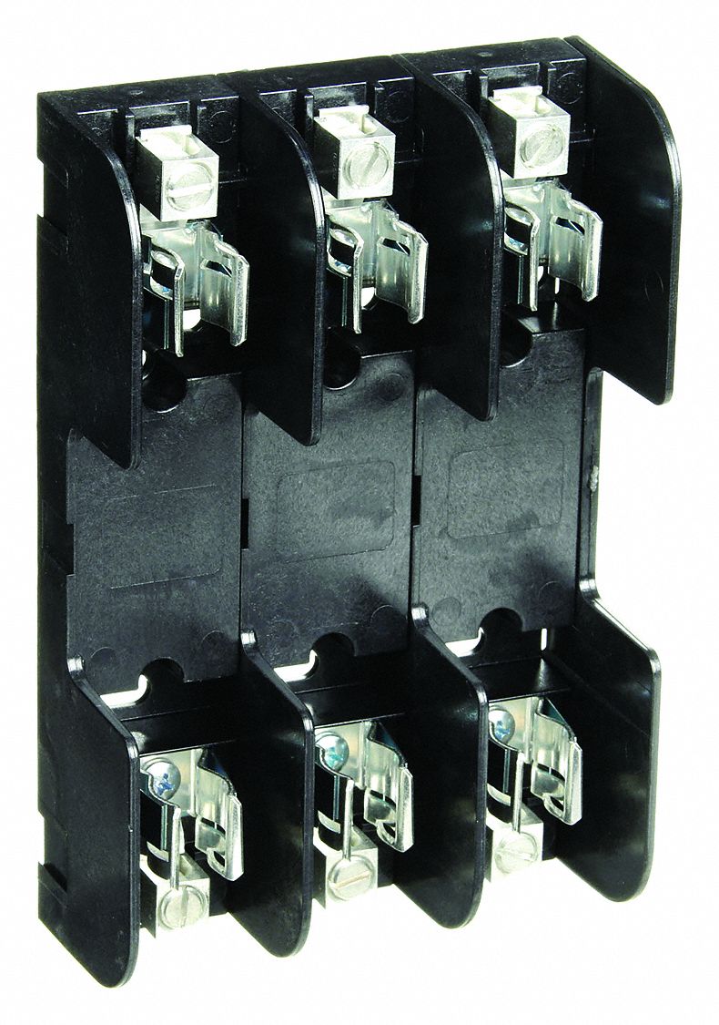 MERSEN, Fits Industrial Fuse Type, 3 Poles, Fuse Block - 5LDA8|60308 ...