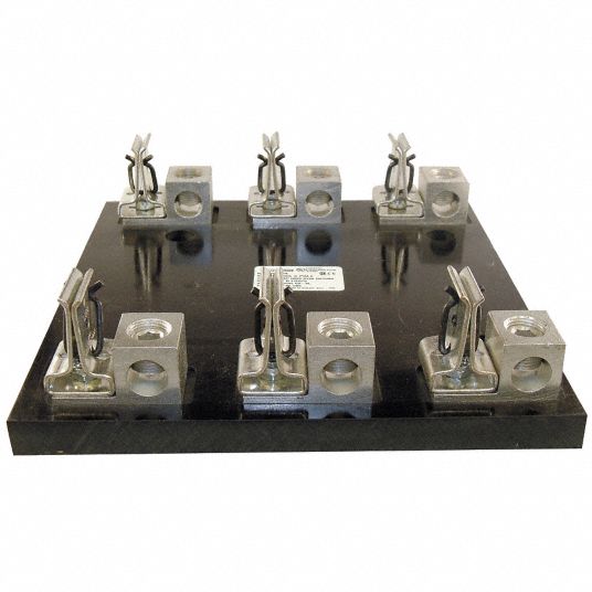 MERSEN, Open Block Design, 3 Pole, Fuse Block - 5LDD9|62003 - Grainger
