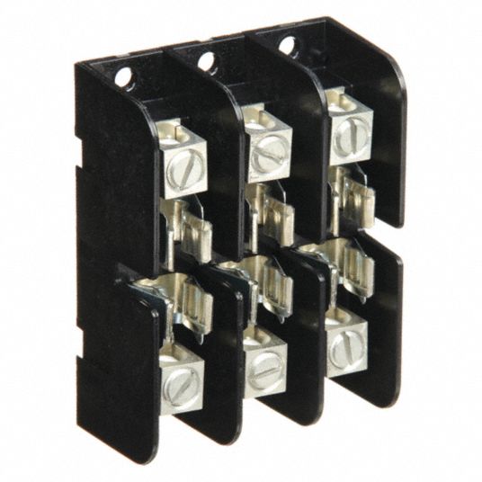 MERSEN, Open Block Design, 3 Pole, Fuse Block - 5LDG0|30308T - Grainger