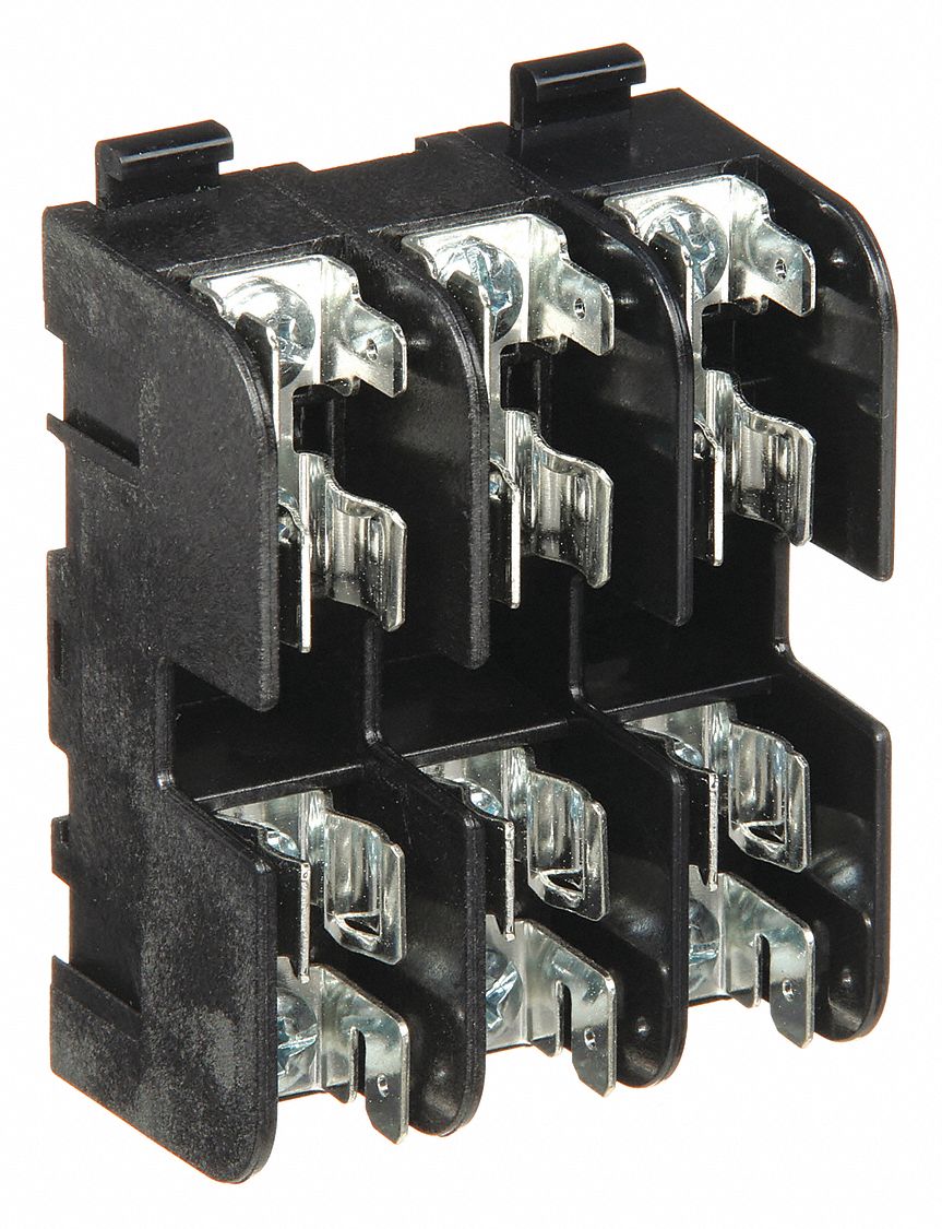 MERSEN, Open Block Design, 3 Pole, Fuse Block - 5LDH2|40213G - Grainger