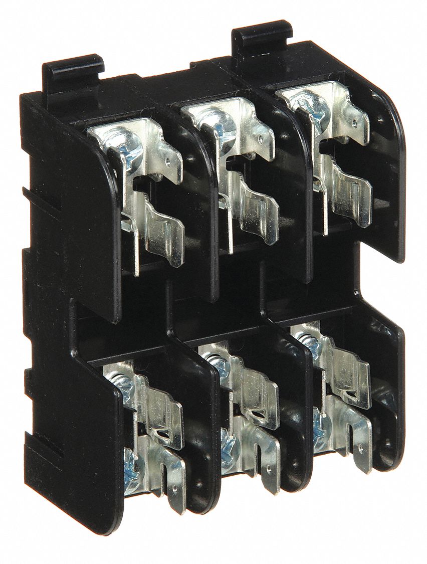 MERSEN, Open Block Design, 3 Pole, Fuse Block - 5LDH5|40313G - Grainger