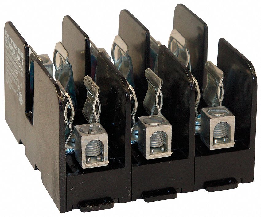 MERSEN, Open Block Design, 3 Pole, Fuse Block - 5LDJ3|60308SJ - Grainger