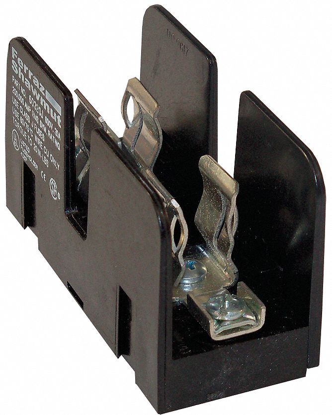 MERSEN Fuse Block: Fits Industrial Fuse Type, 1 Poles, 0 to 30 A, 600V ...