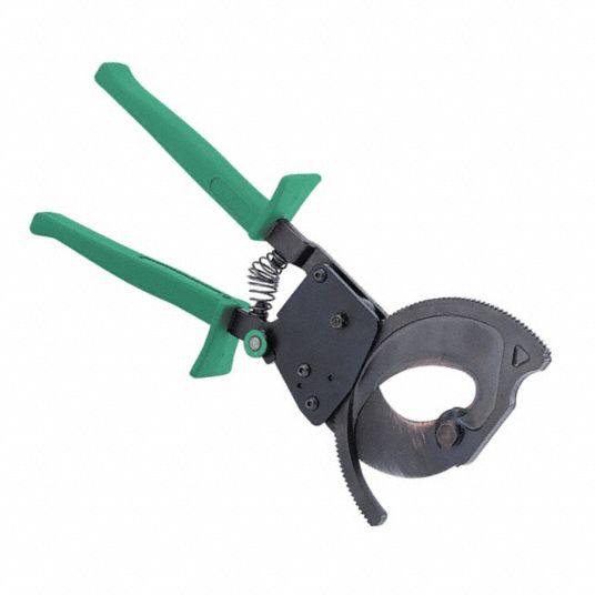 GREENLEE, Steel Handle, Center, Ratchet Cable Cutter - 5LE29|760 - Grainger