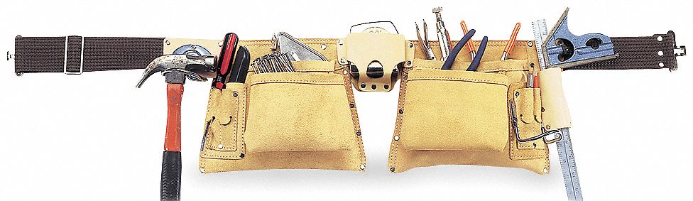 CONSTRUCTION APRON, Suede - Grainger