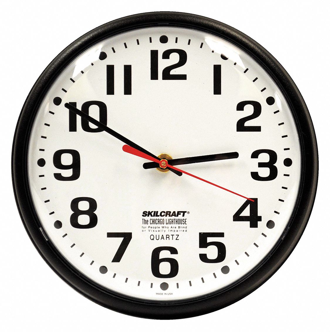 Manual, Quartz Movement, Analog Clock - 5LG34|6645-01-389-7958 - Grainger