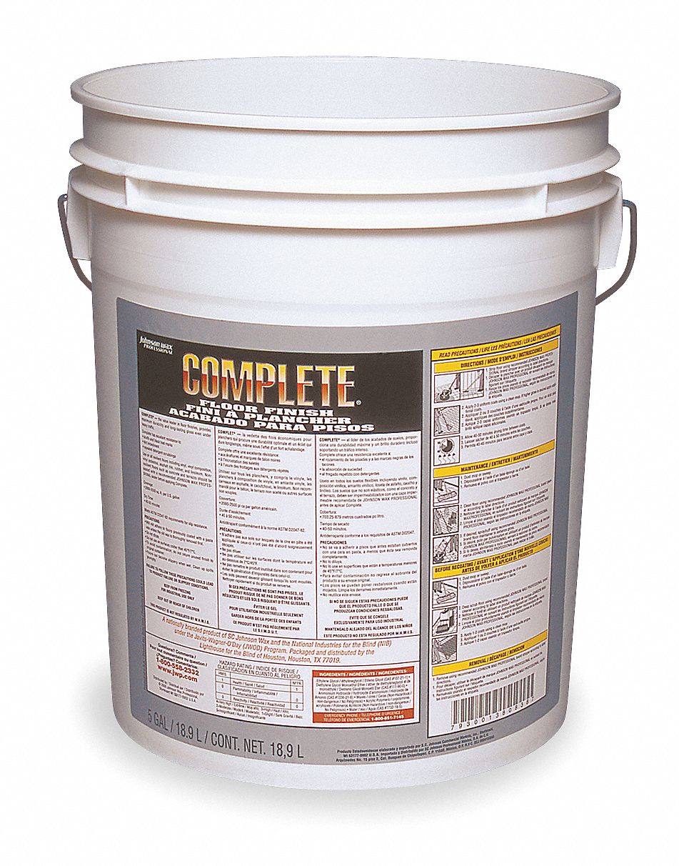 ABILITY ONE 5 gal., EA1 - Acabados y Selladores para Pisos - 5LH19 ...