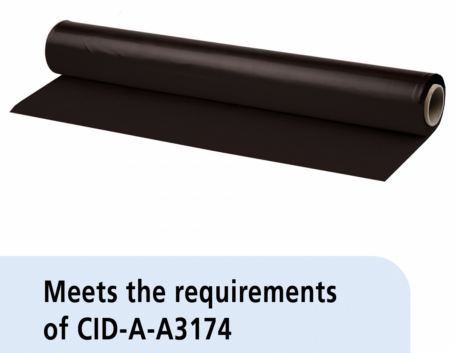 ABILITY ONE Plastic Sheeting Roll: Heavy Duty, 6 mil Thick, 20 ft Wd ...