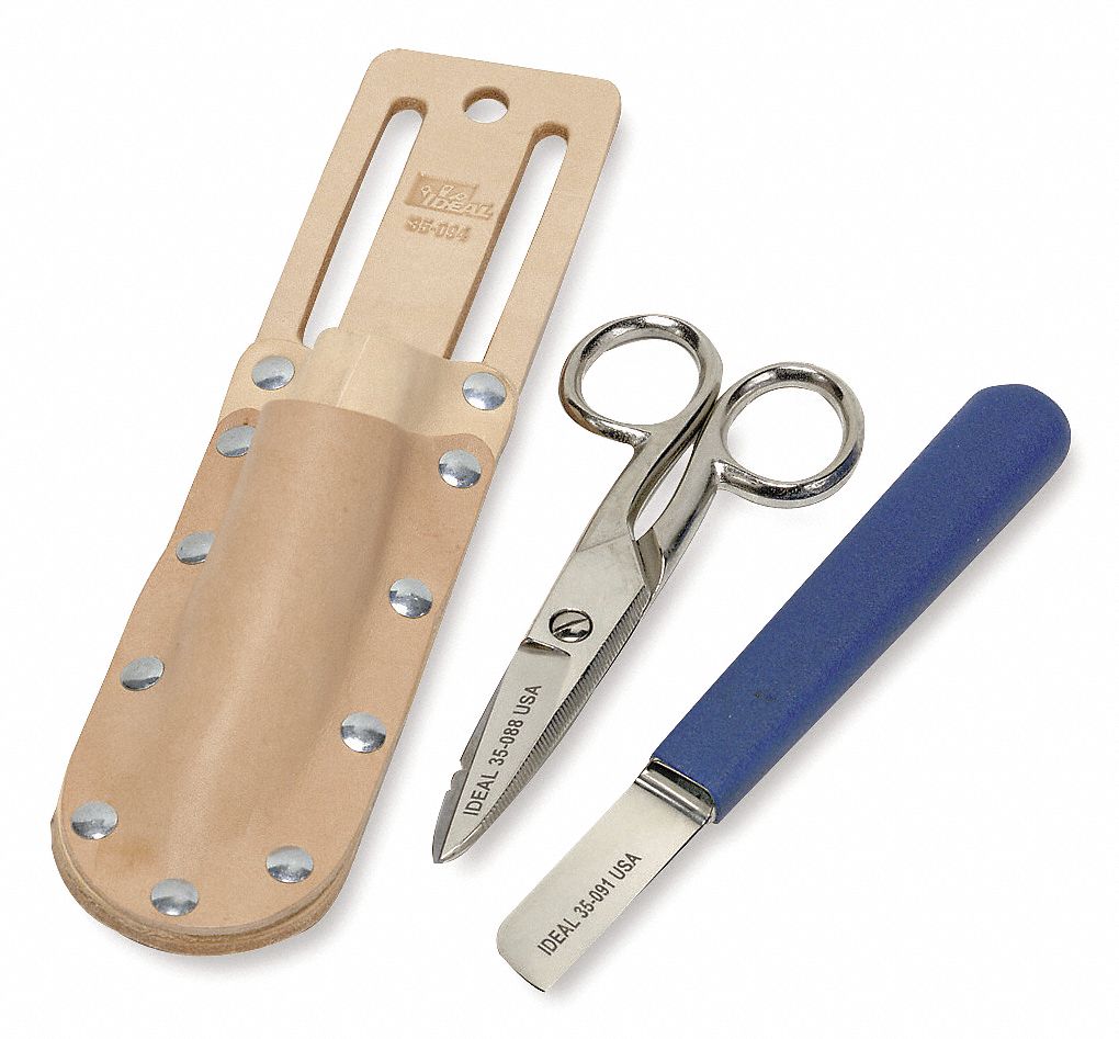 IDEAL Communications Tool Kit: 2 Pieces, Electrical and Telecomm Tools ...