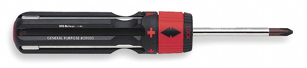 Multi-Bit Screwdriver - Grainger