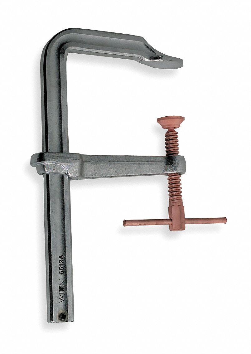 Welding L-Clamp,24 Max. Jaw Opening (In.),4800 Nominal Clamping ...