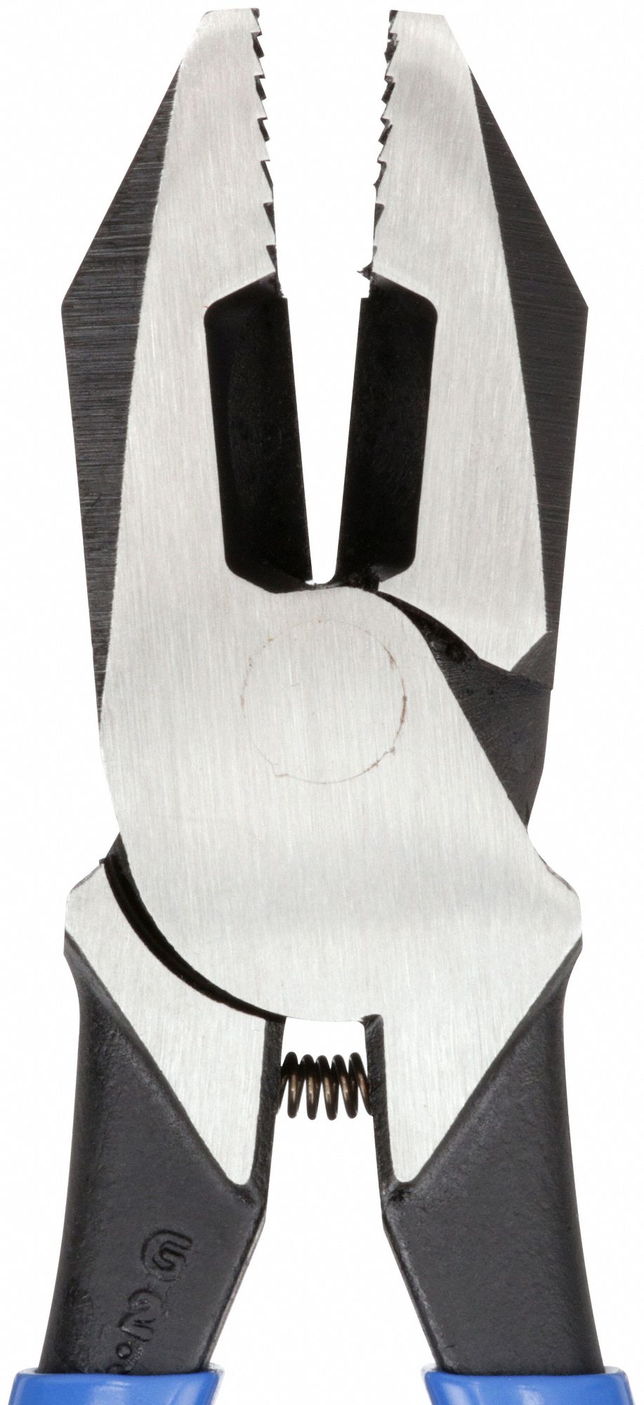 KLEIN TOOLS Iron Workers Plier: Flat, 9 3/8 in Overall Lg, 1 5/8 in Jaw ...