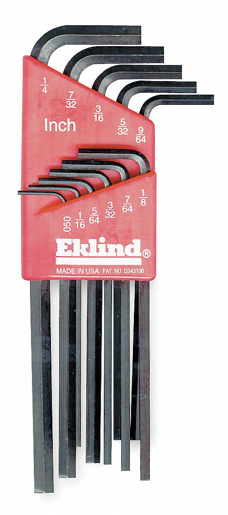 Hex Key Set, Number of Pieces 11 - Grainger