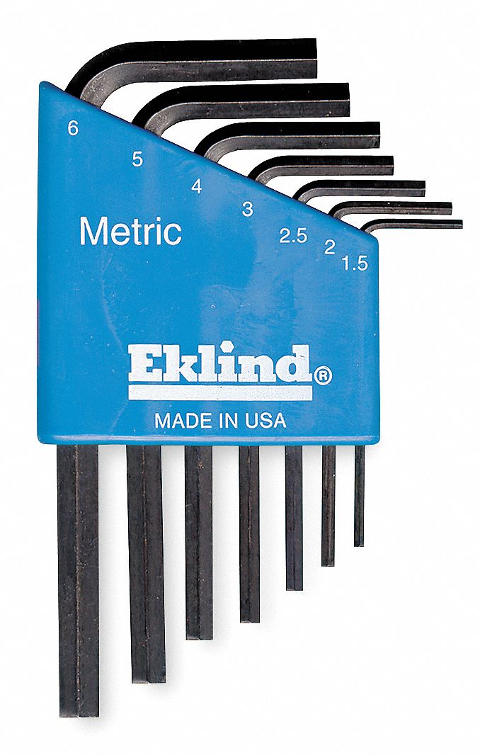 Hex Key Set, Number of Pieces 7 - Grainger