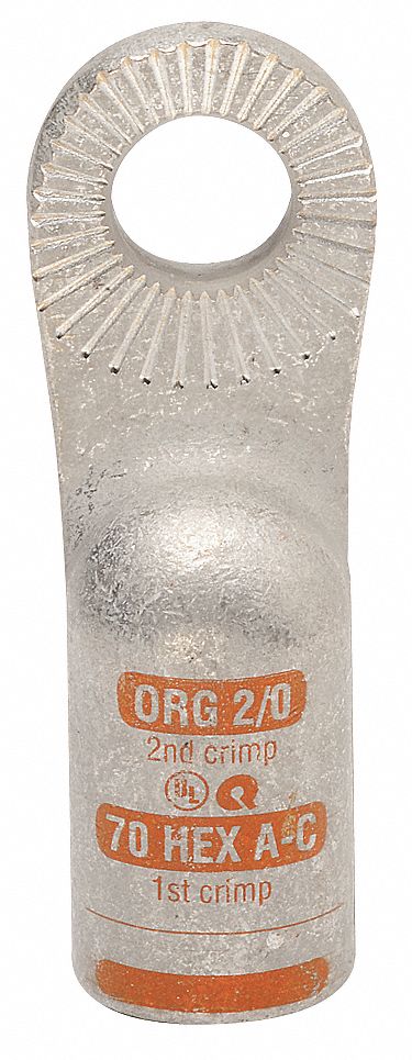 QUICKCABLE One-Hole Lug Compression Connector: Locking Lug, Crimp ...