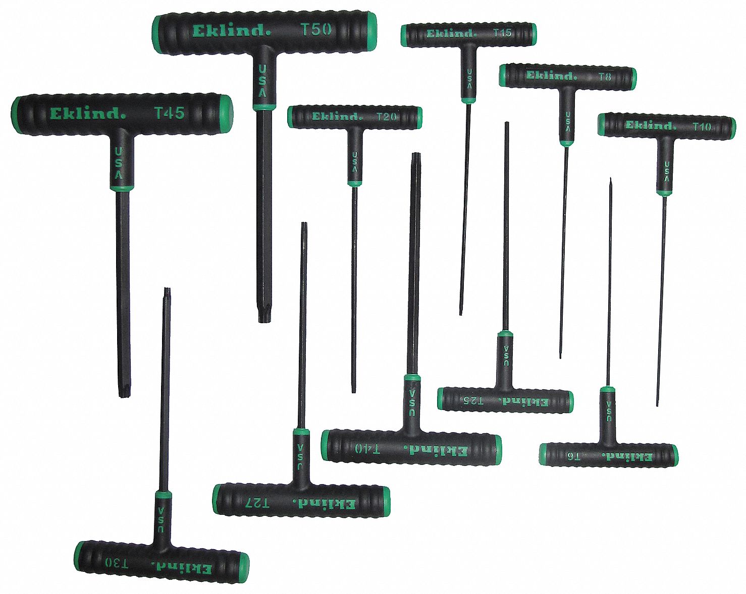 EKLIND, Long, 11 Pieces, Torx Key Set - 5LN01|68691 - Grainger