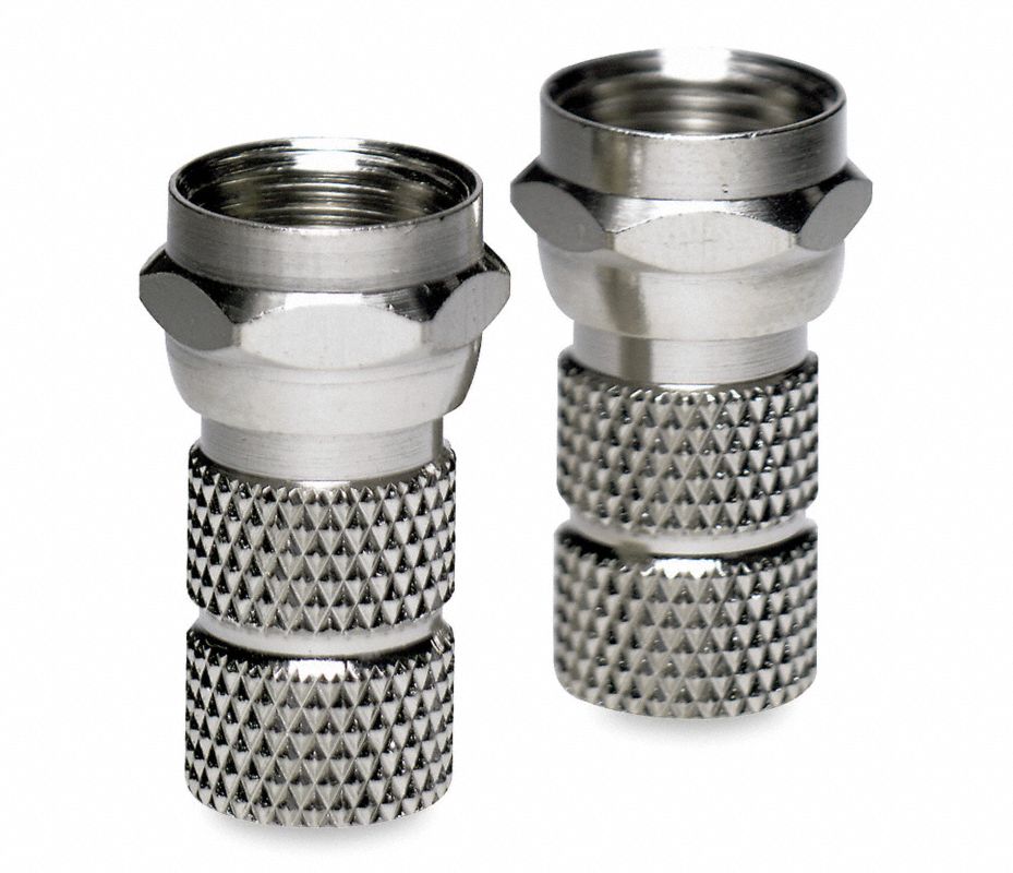 POWER FIRST Conector Coaxial, Tipo-F - Conectores de Cable Audio-Video ...