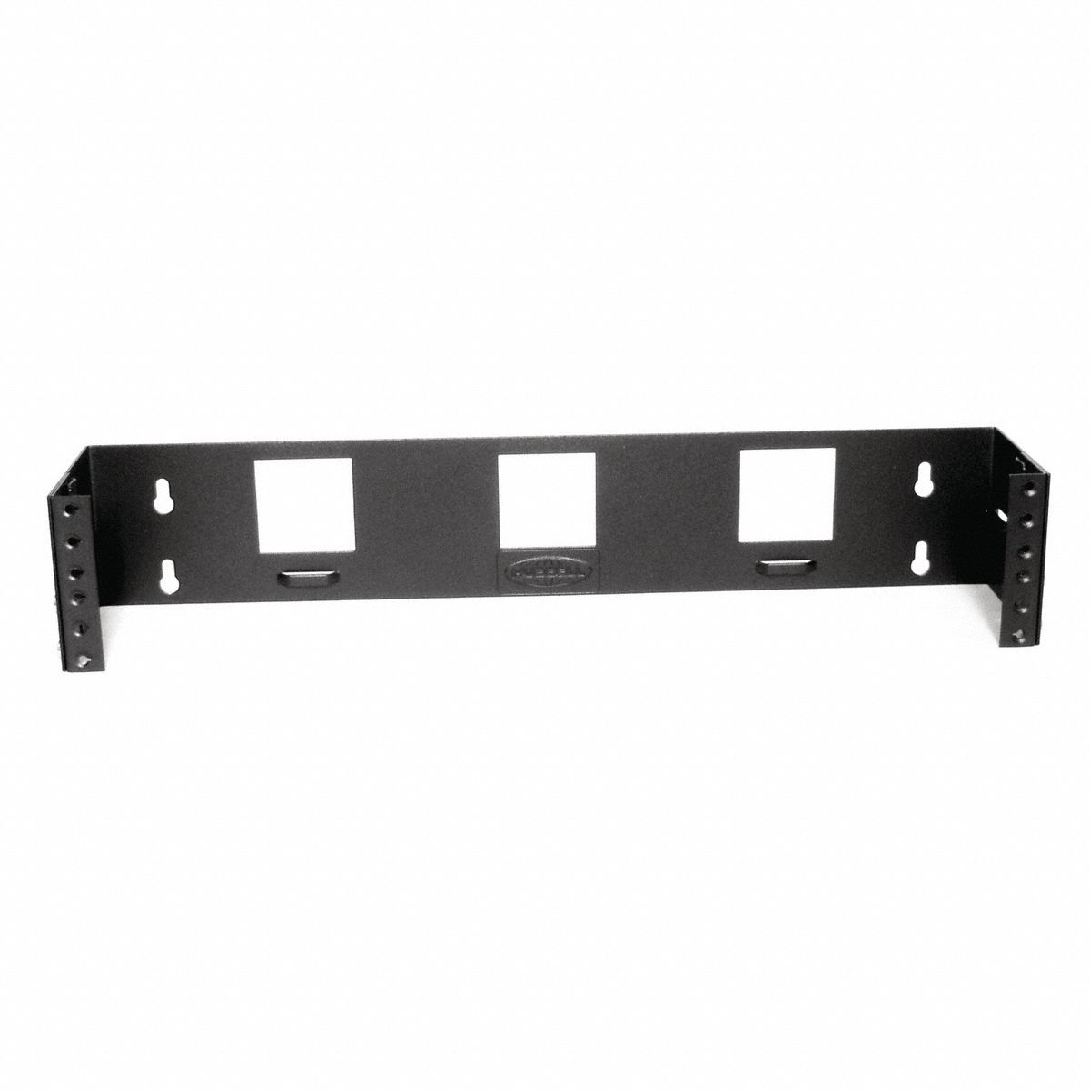 HUBBELL PREMISE WIRING, Brackets, Black, Wall Mount Bracket - 5LV71 ...