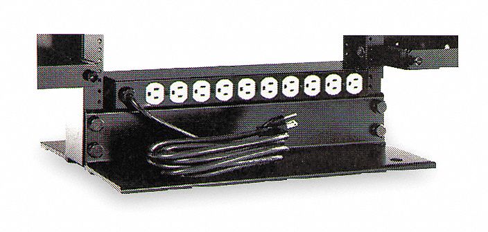 HUBBELL PREMISE WIRING Surge Protected Power Strip - 5LV92|MCCPSS19 ...