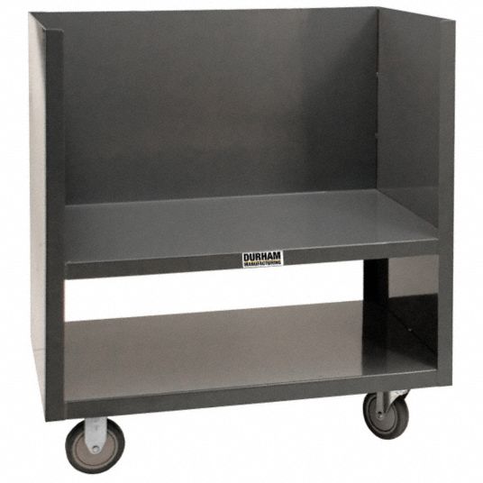 Box Truck, 1200 lb, 2 Number of Shelves, 48 in x 24 in - Grainger