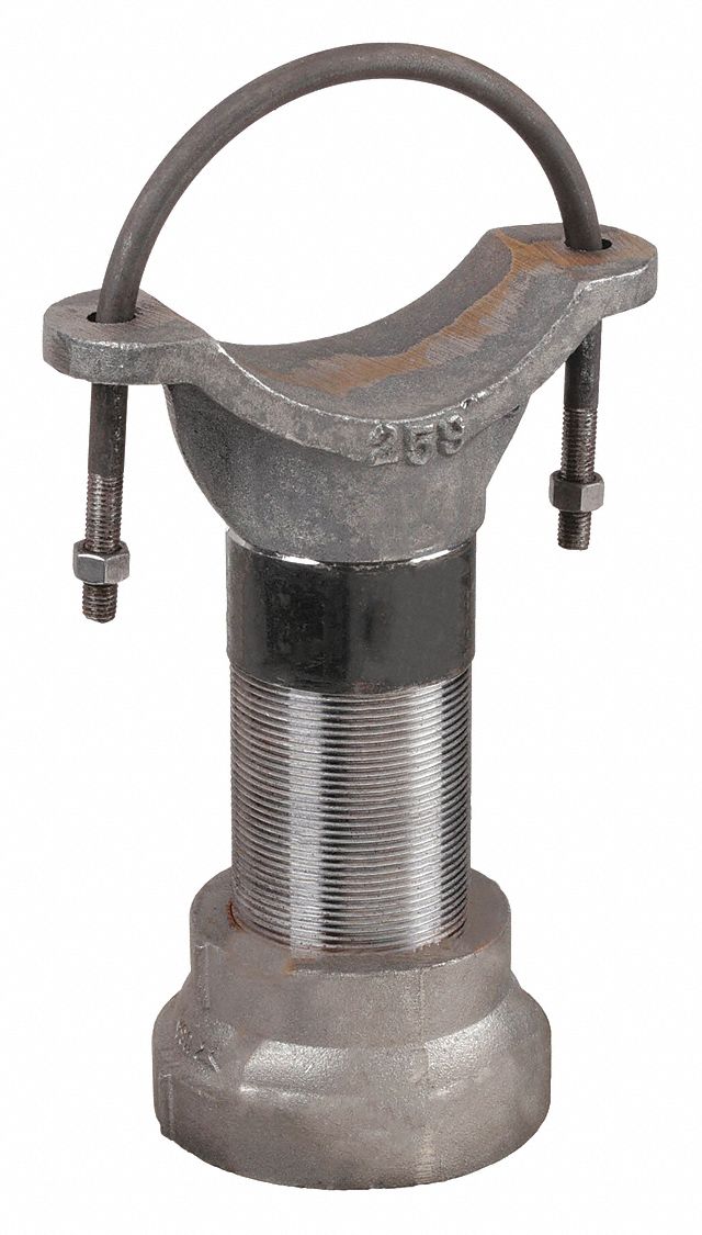 For 1 1/2 in – 4 in Pipe, 3,800 lb Load Capacity, Pipe Saddle - 5LWT9 ...