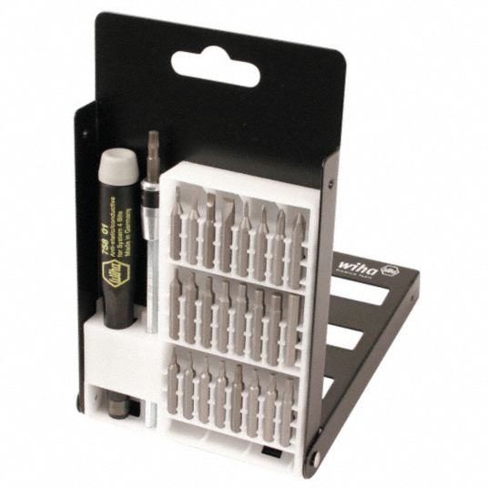 WIHA, 21 or More Tips, 27 Pieces, Multi-Bit Screwdriver - 5LX18|75992 ...