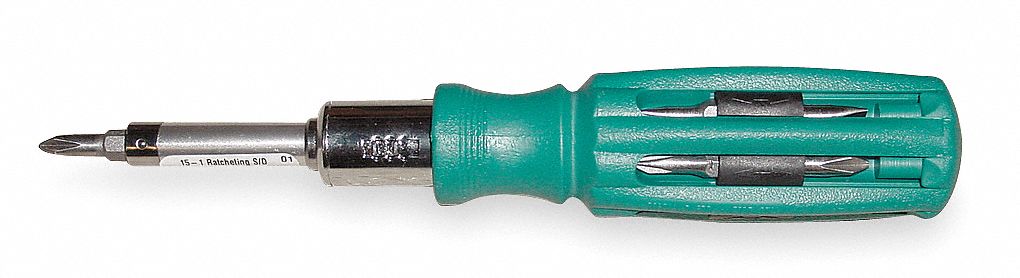 Multi-Bit Screwdriver - Grainger