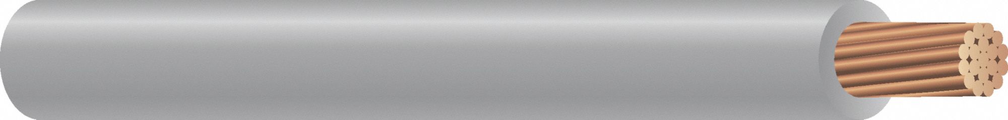 SOUTHWIRE, 16 AWG Conductor Size, Gray, Hookup Wire - 5LXC2|411020509 ...