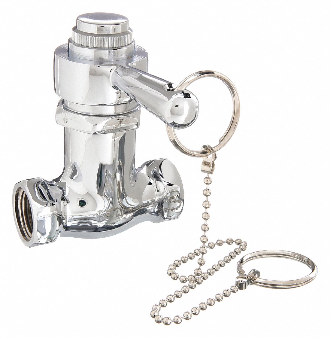 Chain and Ring/Lever Handle, Self Closing Valve - 5LXZ5|SCV-053 - Grainger