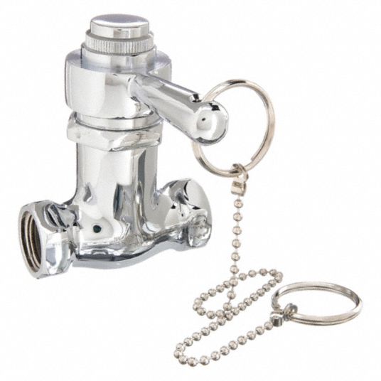 Chain and Ring/Lever Handle, Self Closing Valve - 5LXZ5|SCV-053 - Grainger