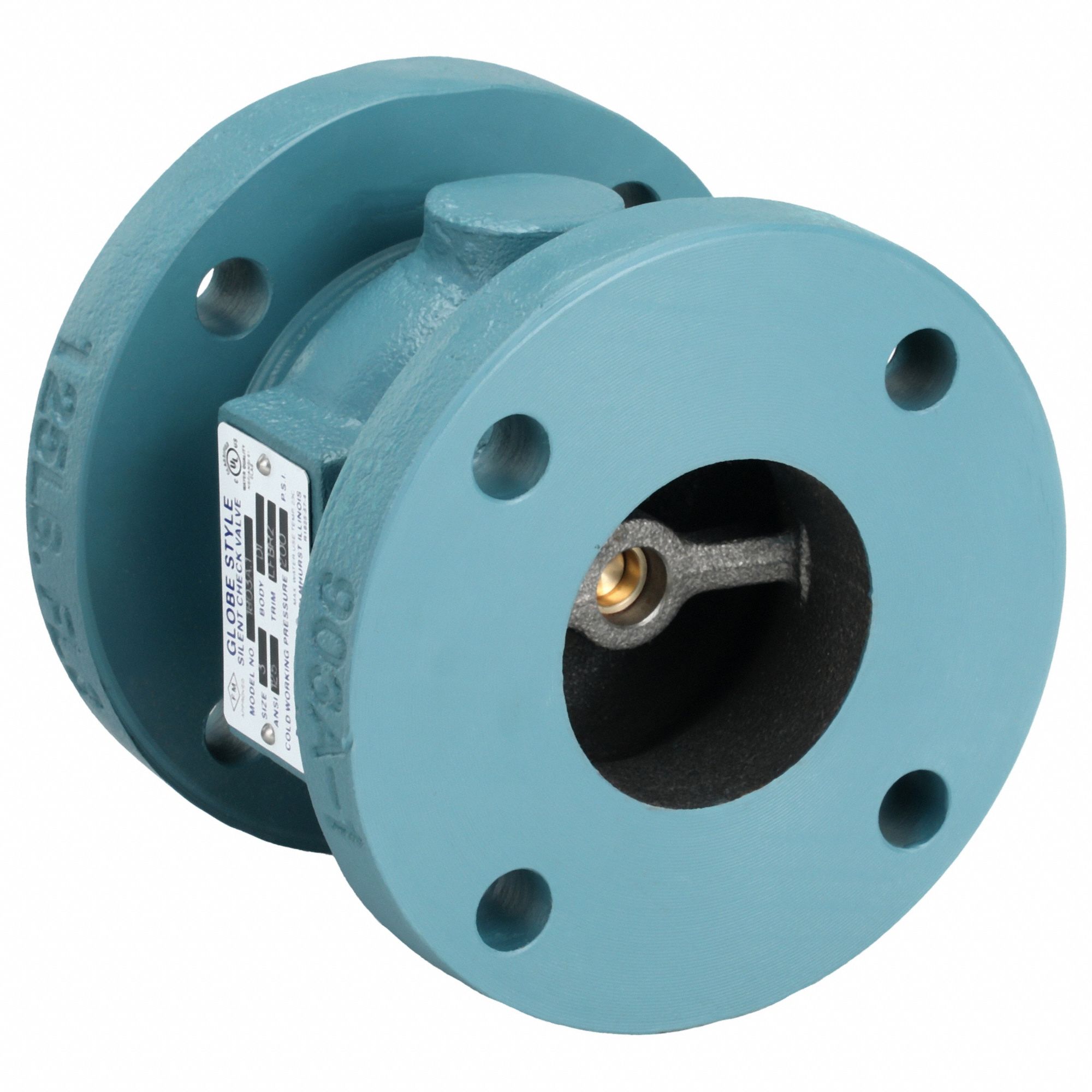 VAL-MATIC, Double Disc, Inline Valve Body, Silent Check Valve - 5LYH7 ...