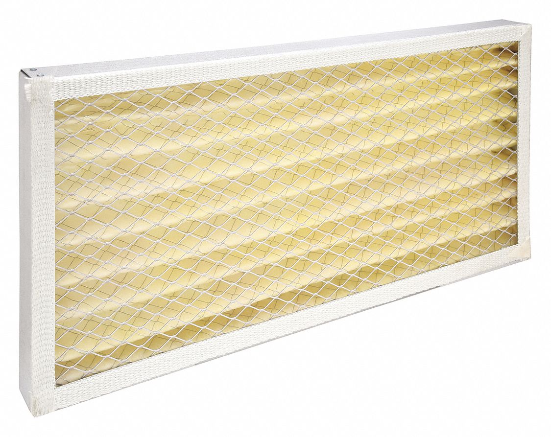 AIR HANDLER HIGH TEMPERATURE PLEATED AIR FILTER, 12 X 24 X 2 IN, MERV 7 ...