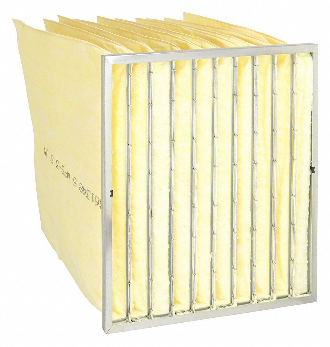 24x20x15 Nominal Filter Size, Yellow, Pocket Air Filter - 5M352|5M352 ...