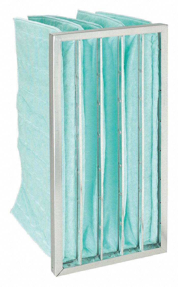 GRAINGER, 24 in x 12 in x 12 in, MERV 11, Pocket Air Filter - 5M383 ...