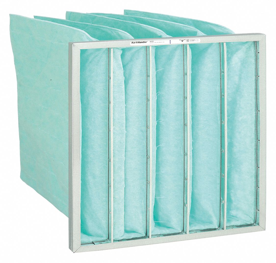 AIR HANDLER POCKET AIR FILTER, 20 X 20 X 30 IN, MERV 11, ORANGE ...