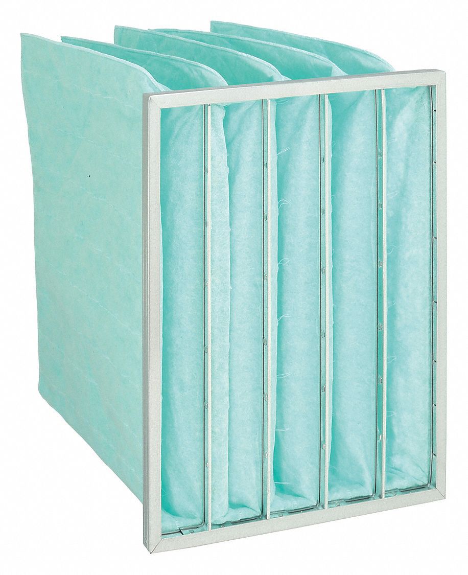 24x20x22 Nominal Filter Size, Orange, Pocket Air Filter - 5M389|5M389 ...