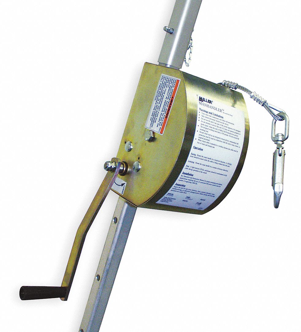 HONEYWELL MILLER Confined Space Winch - 5M548|8442/65FT - Grainger